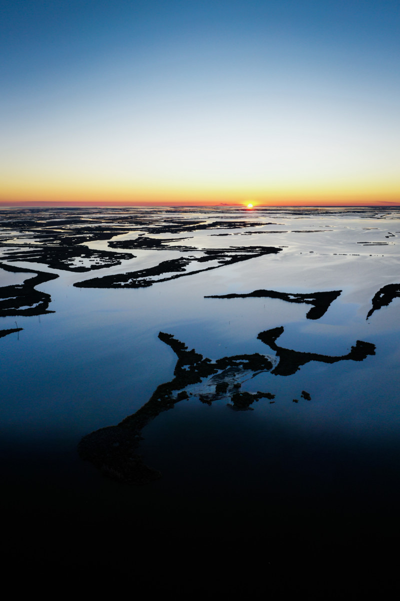 Sunset in Cut Off, Louisiana - Paprika Studios